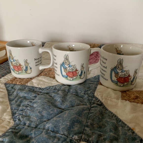 Wedgwood | Dining | Wedgwood Peter Rabbit Cups | Poshmark